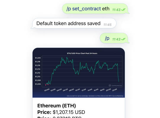 The World's Top Telegram Crypto Price Bot by CoinMarketCap | CoinMarketCap